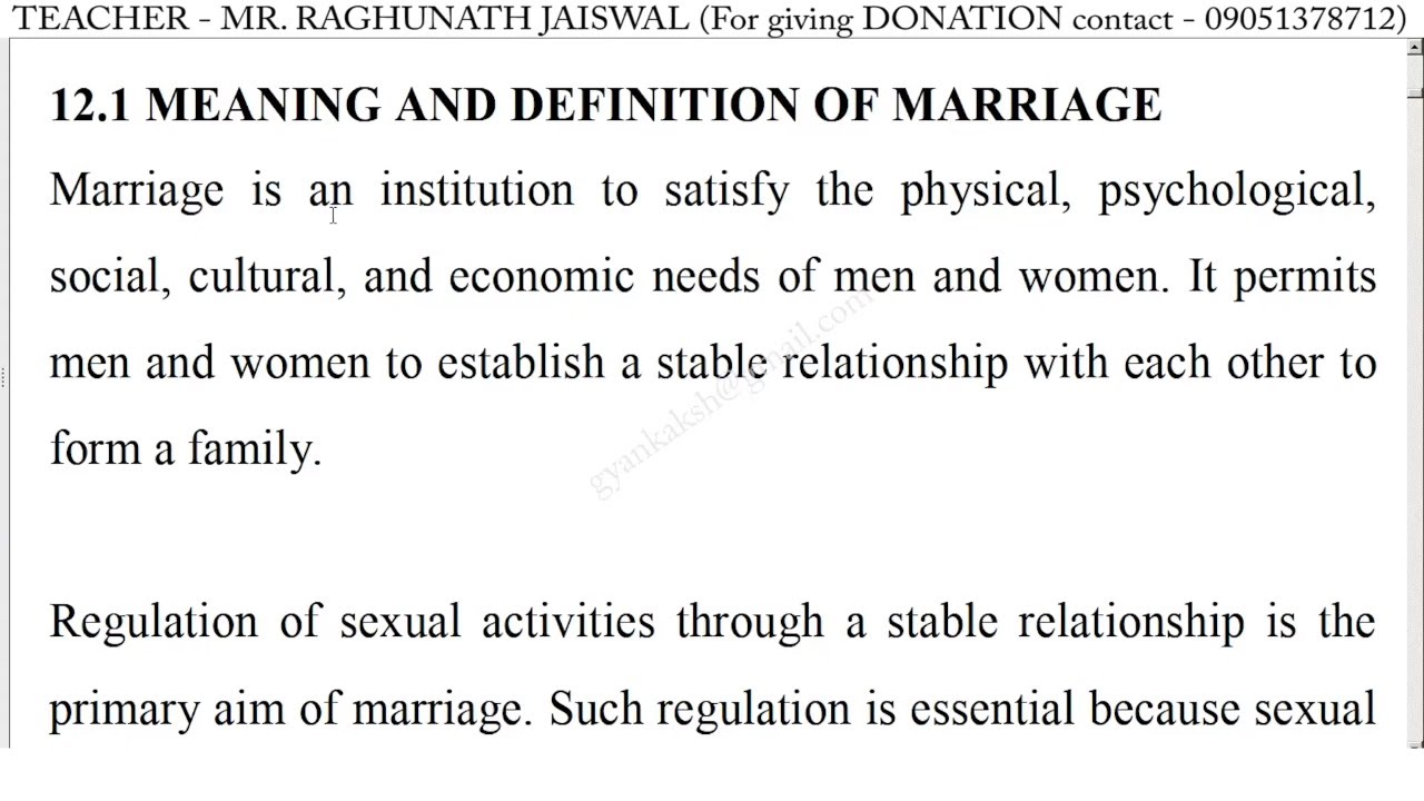 Meaning of marriage | Definition of marriage | What is marriage ...