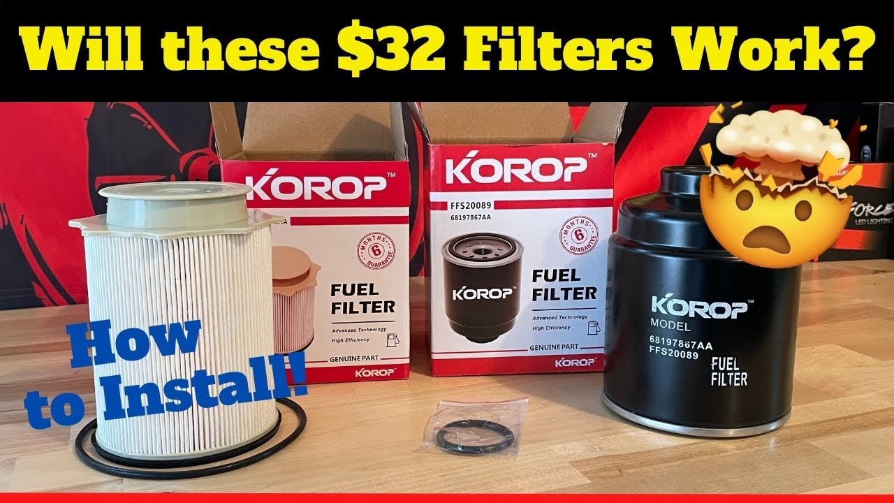 2010-2018 CUMMINS 6.7L Fuel Filter Replacement - YouTube