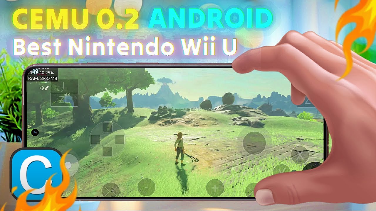 Cemu Official 0.2 Android Setup & Gameplay Test | Best Nintendo Wii U ...