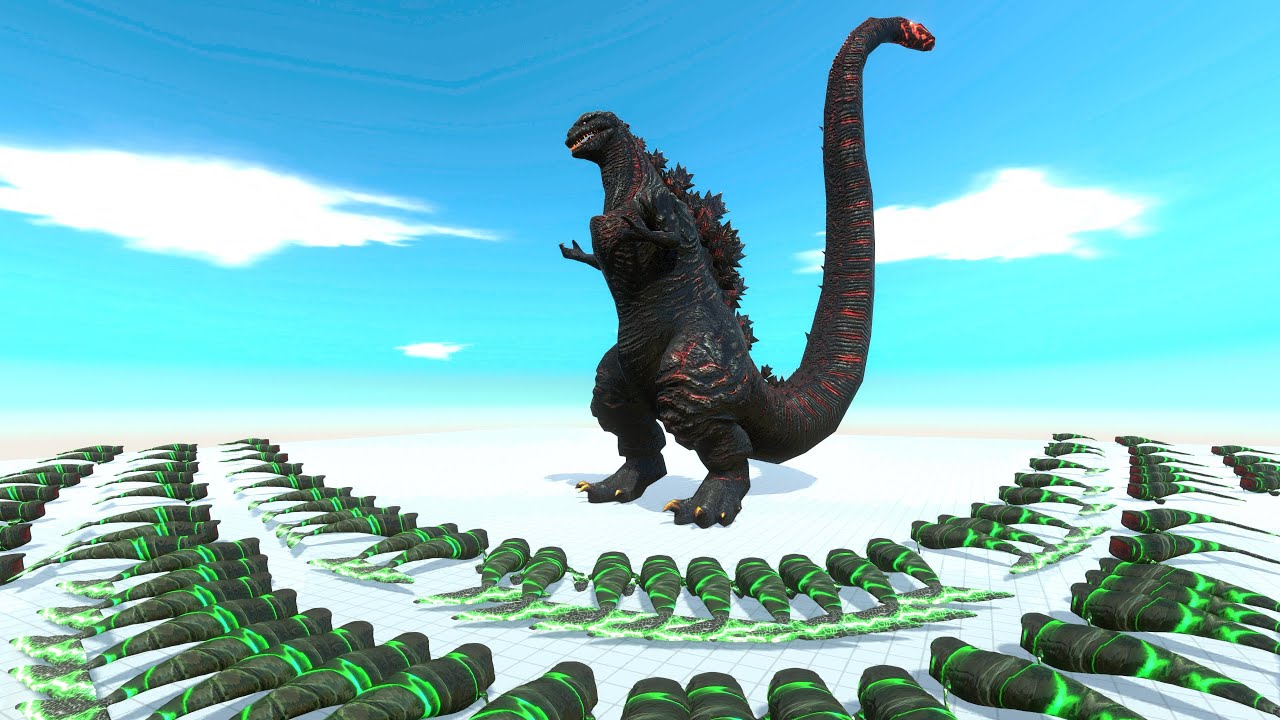 Godzilla Evolution Jump into Green Bloop - Godzilla Challenge - YouTube