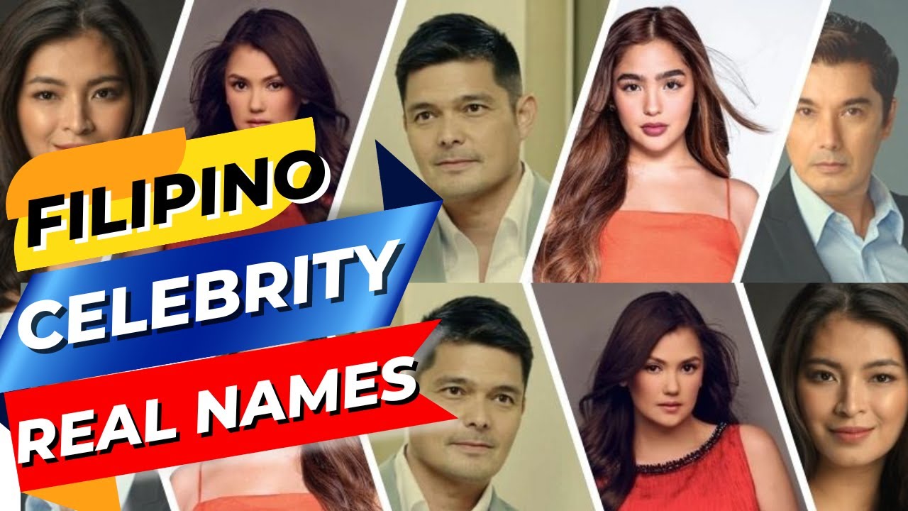 Real Names of Filipino Celebrities Part 1 | Tunay na Pangalan ng mga ...