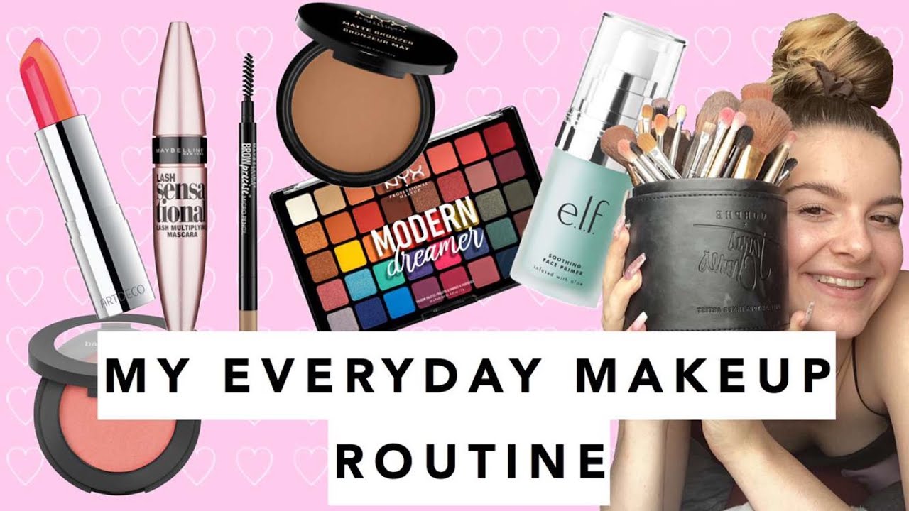 My natural everyday makeup routine 💞 - YouTube
