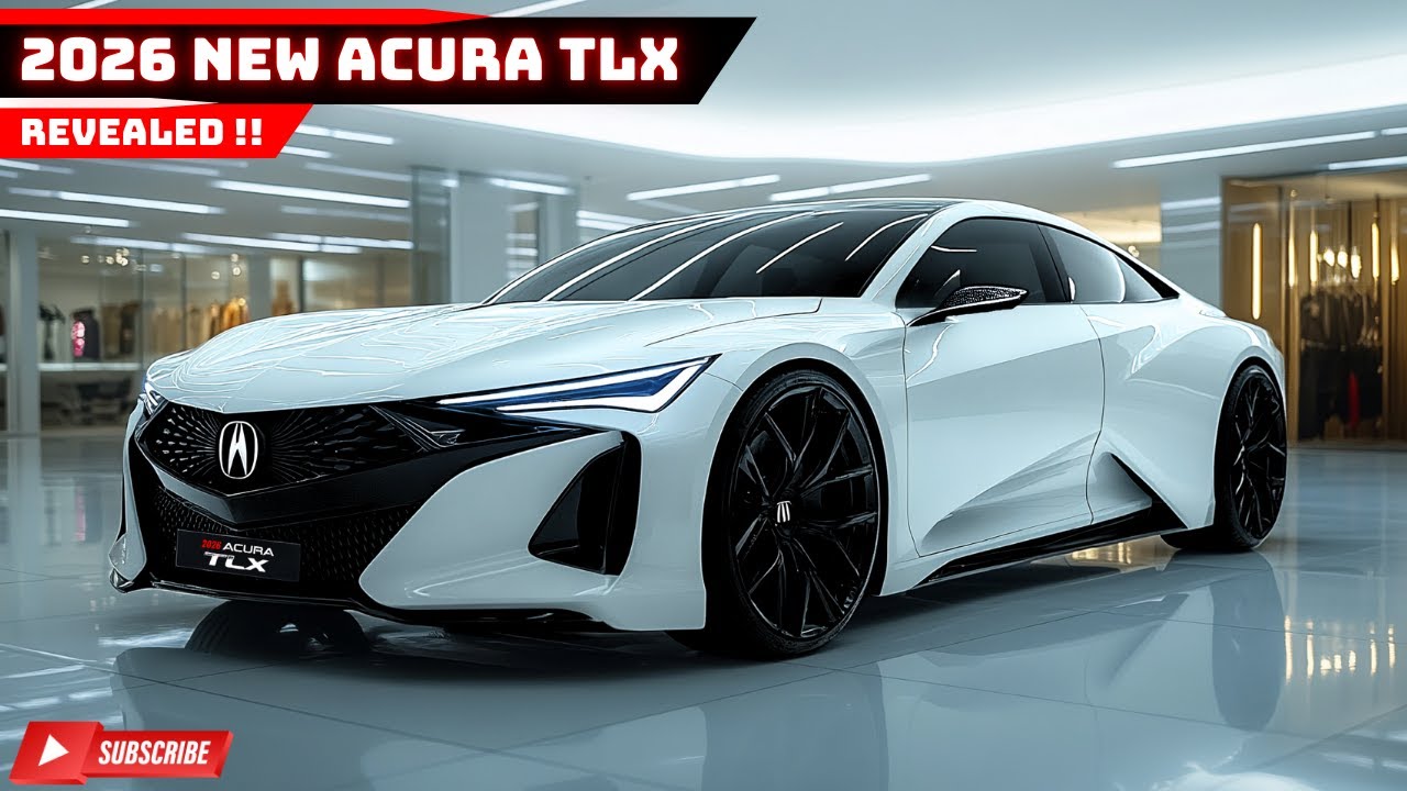 The New 2026 Acura TLX Revealed: A Performance Powerhouse That Redefines Luxury - YouTube