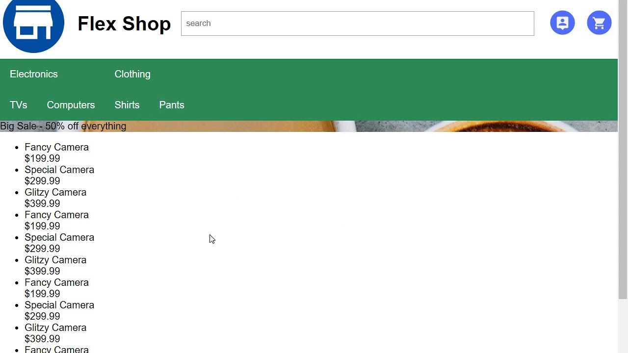 Css3 Flexbox Website From Scratch Navbar Css Youtube 2326