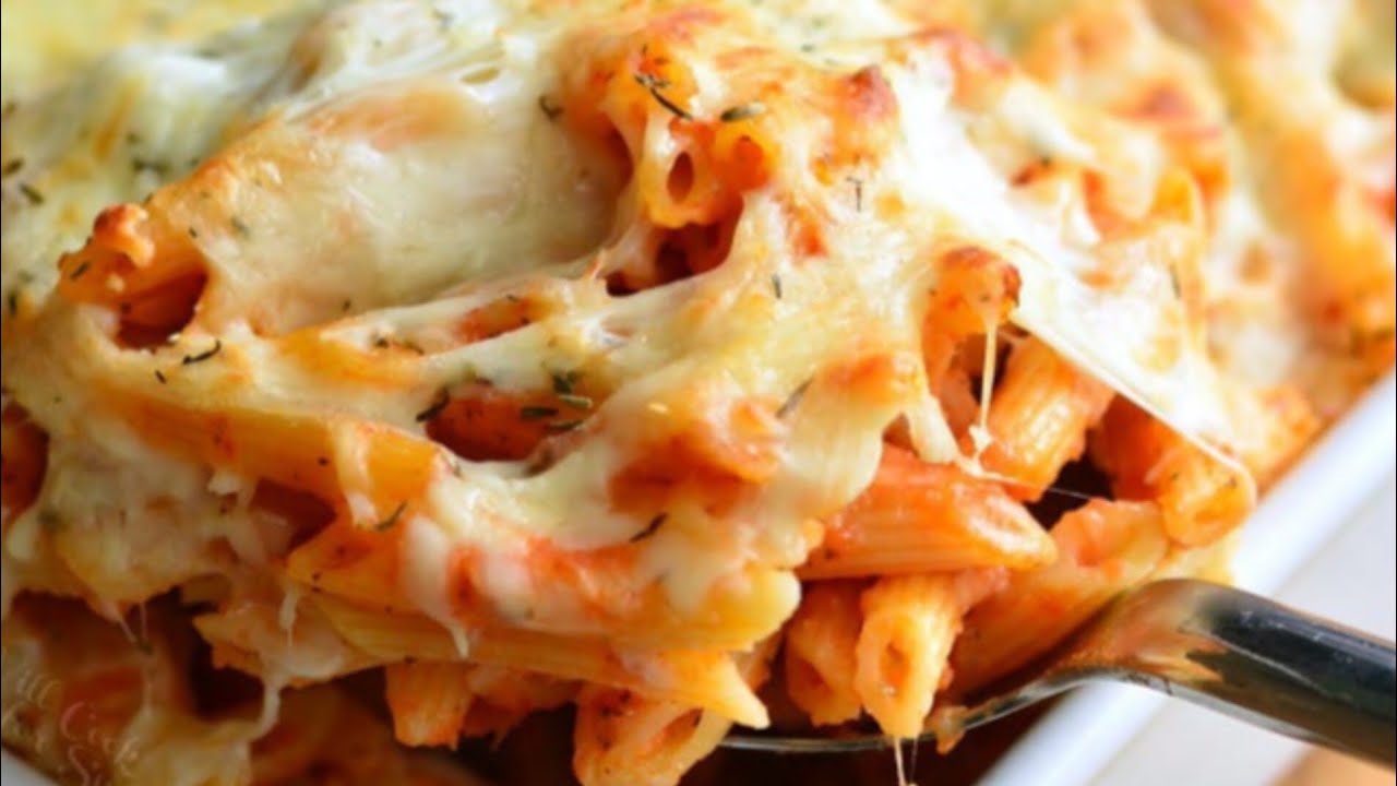 Baked Creamy Cheese Pasta Recipe By DaughtersKitchen|How to Make Pasta ...