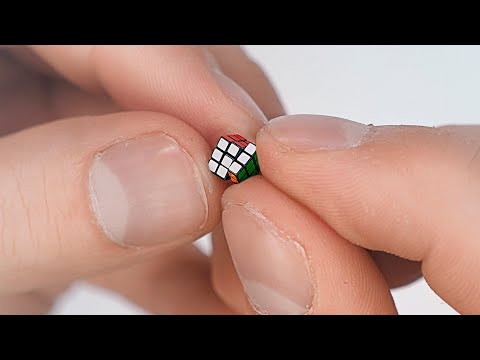 DÜNYANIN EN KÜÇÜK RUBİK'İN KÜPÜ | Nano küp