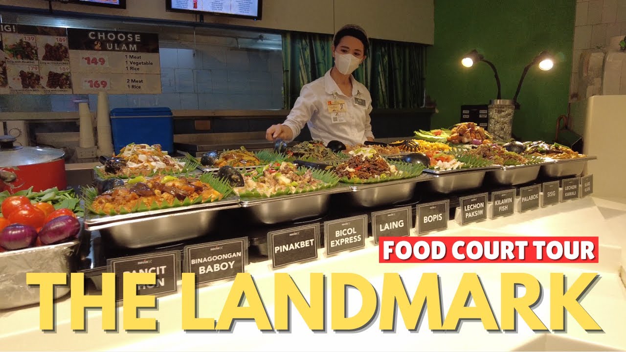 [4K] THE LANDMARK FOOD COURT TOUR I MAKATI CITY, PHILIPPINES - YouTube