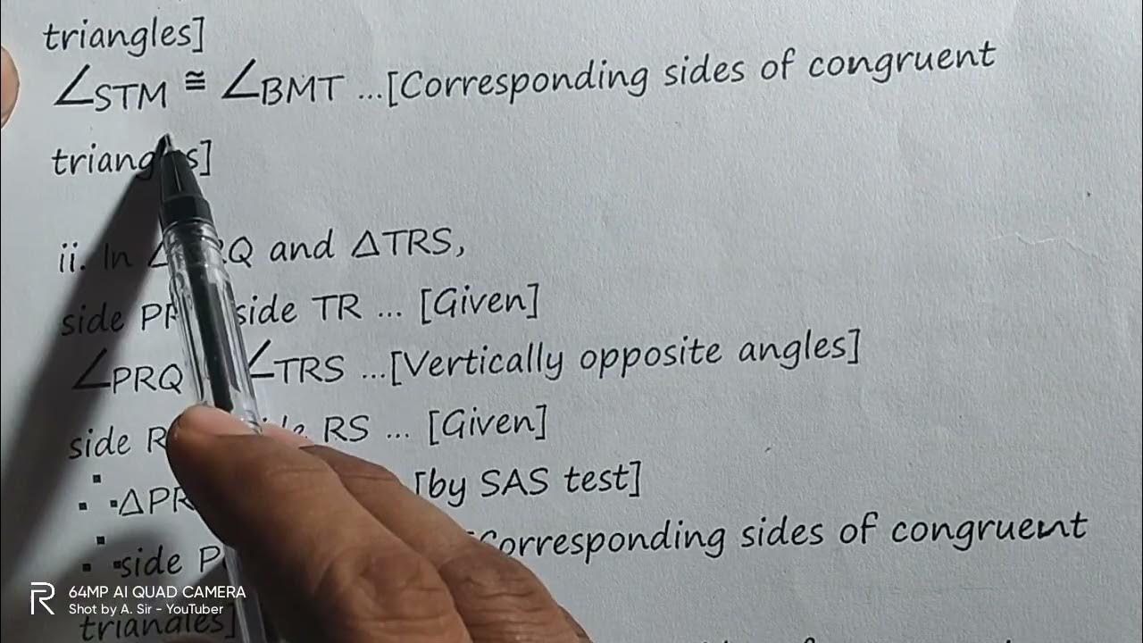 Practice Set 13.2 | Class 8 | Congruence of triangles | Maths subject Chapter no.13 | #maths ...