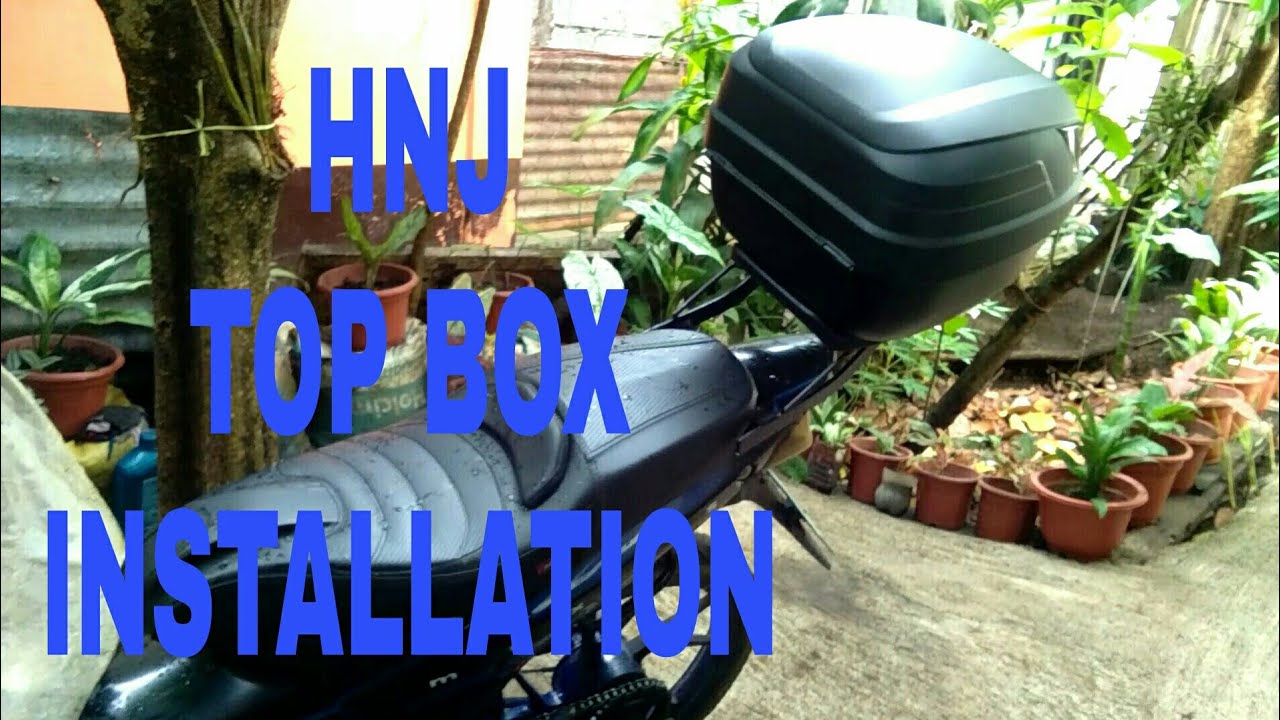 Paano magkabit ng top box/ HNJ top box installation #foryou #follow # ...