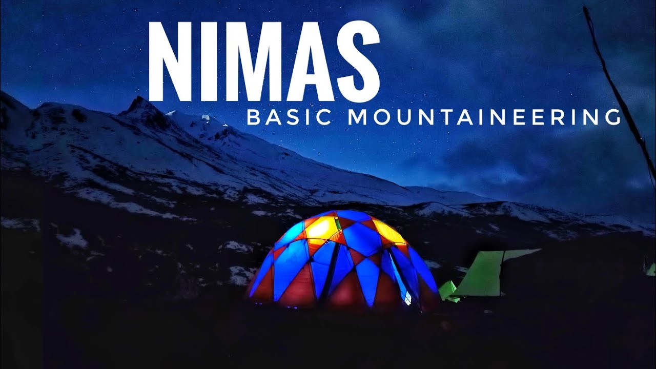 Basic Mountaineering Course BMC40 #nimas #bmc #bmc40 #nimas - YouTube