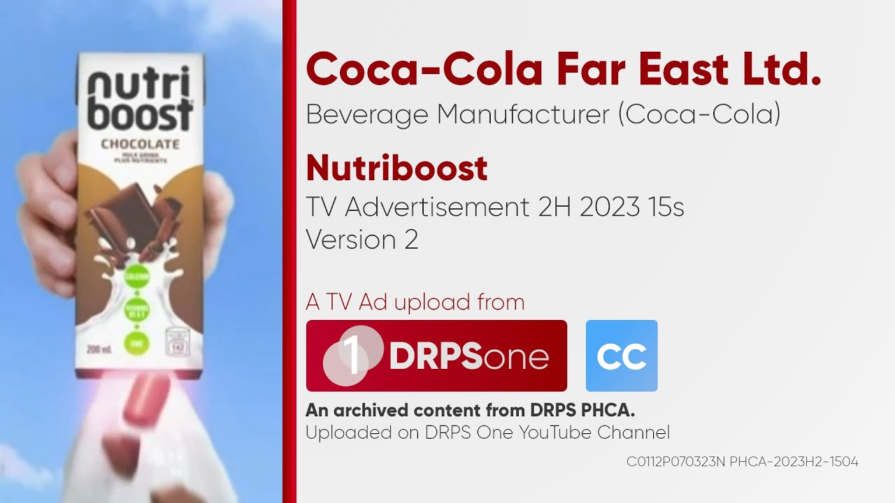 Nutriboost TV Ad 2H 2023 15s (Philippines, Version 2) [CC] - YouTube