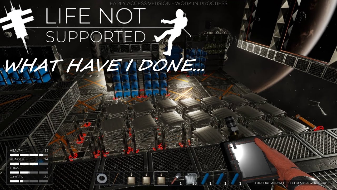 Life Not Supported | Space Ship Mods / New Blueprint | Space Survival ...