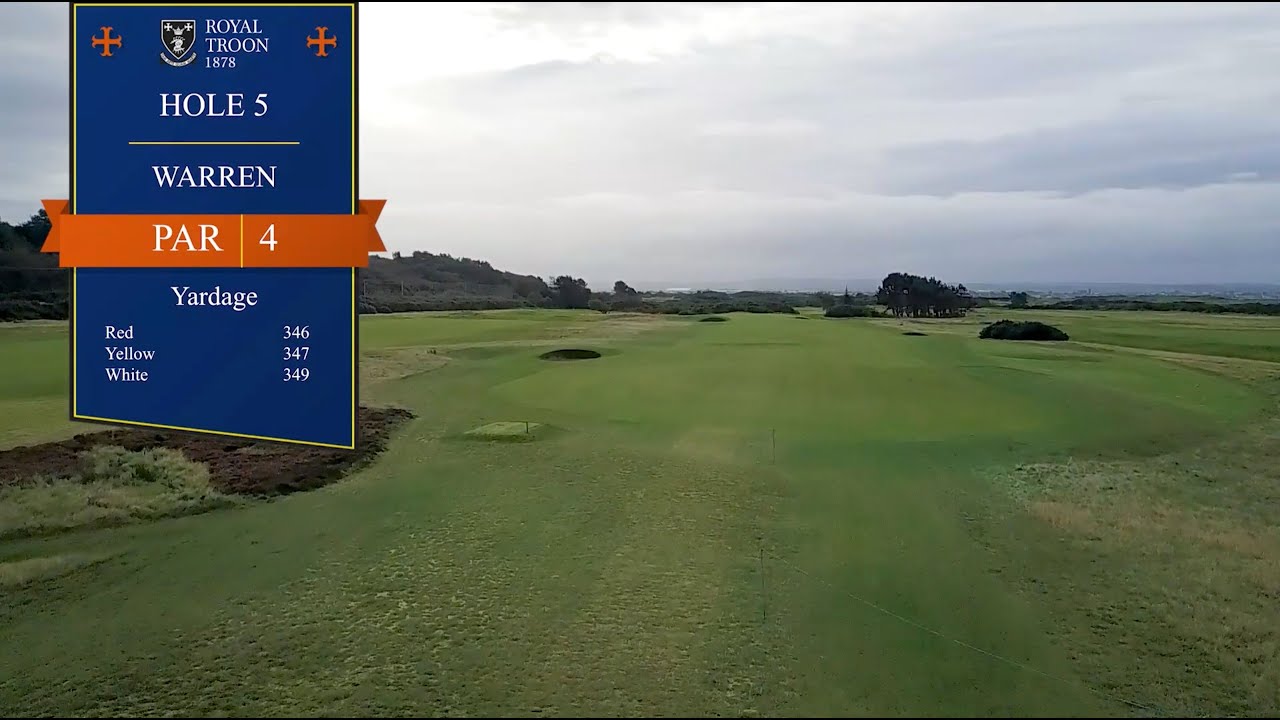 Hole 5: Warren - Portland Course, Royal Troon Golf Club (2020) - YouTube