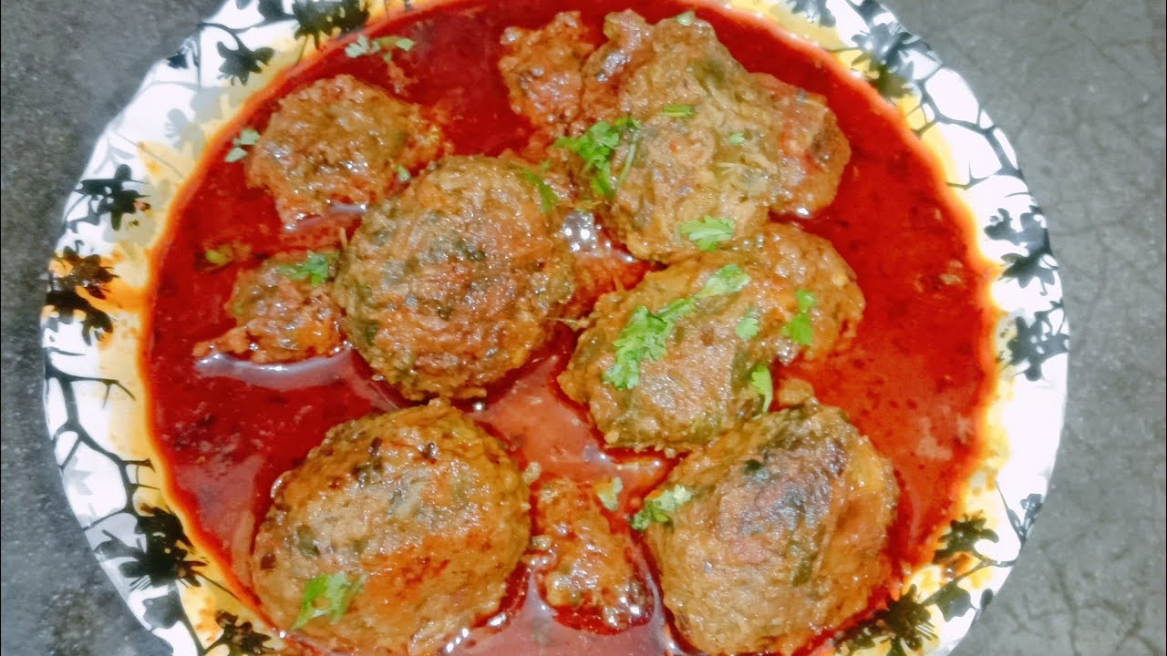 चौरई साग का कोफ्ता एकदम सिम्पल तरीके से बनाए/Chaurai saag kofta recipe ...