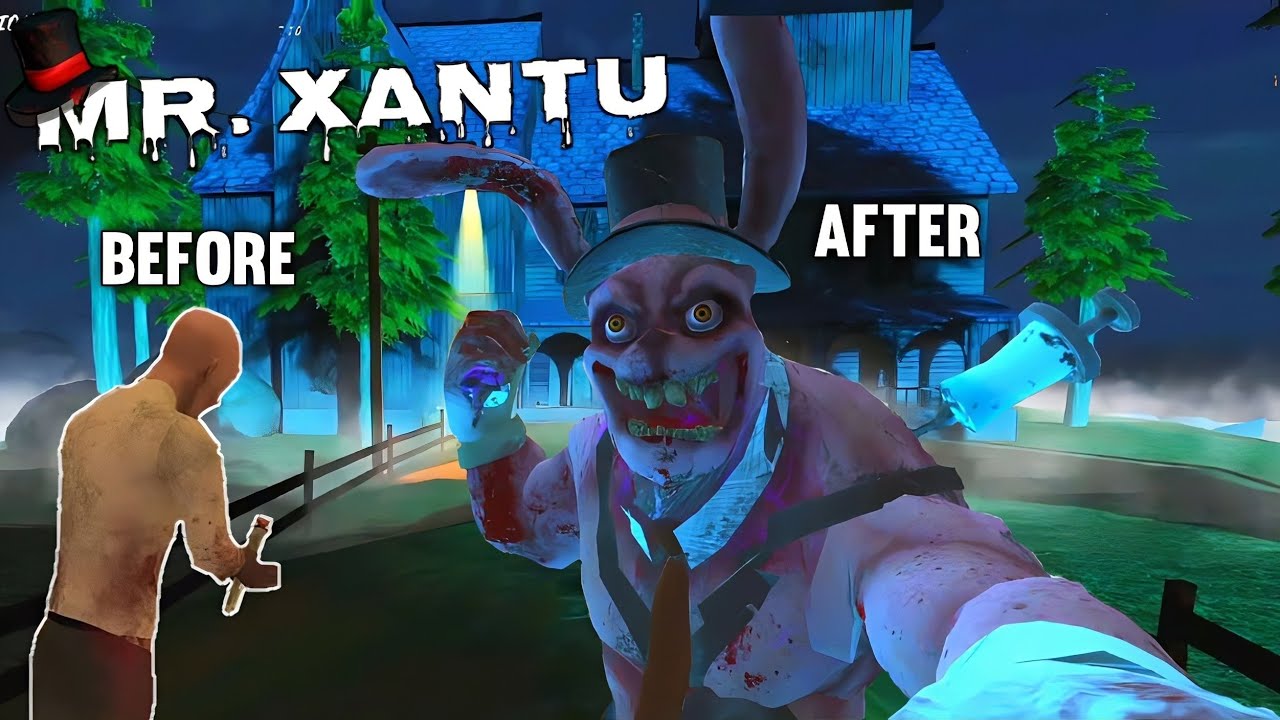 Mr Xantu became a monster 😱| Mr Xantu in The Horror Lab - YouTube