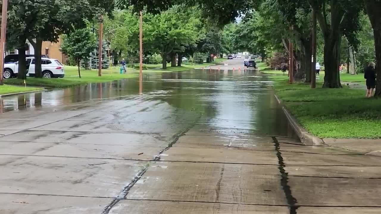 Appleton flooding - YouTube