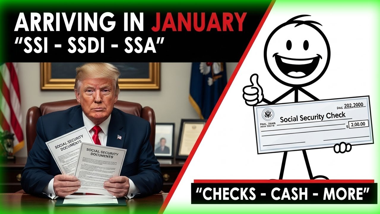 January Checks Money & More - Big Updates for Social Security SSI ...