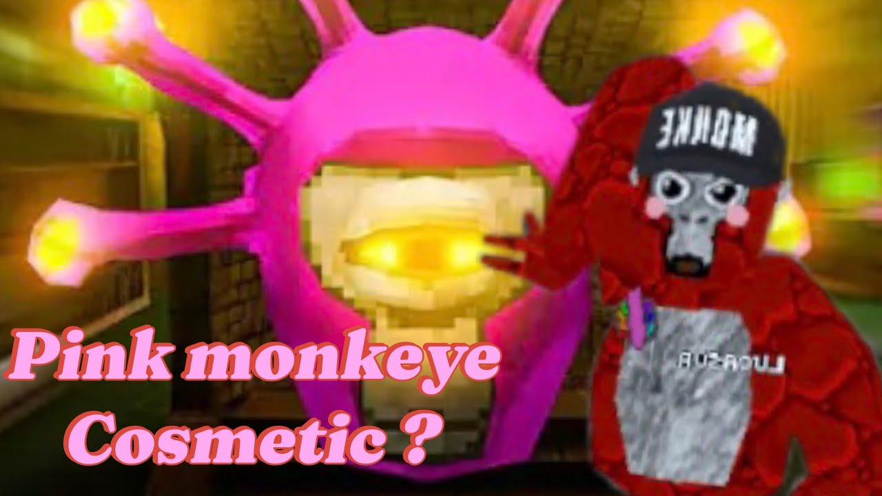 Will there be a pink monkeye cosmetic? #gtag #oculusvr #gorillatag #gt ...