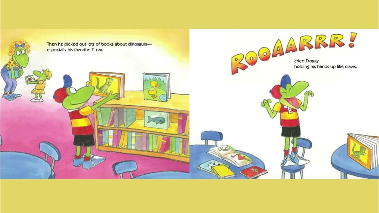 Froggy Goes to the Library - YouTube