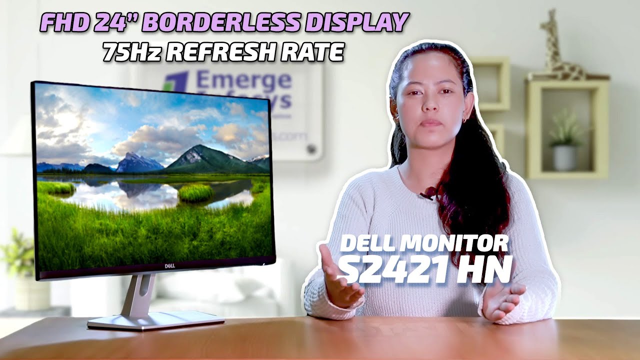 Dell FHD 24 inch Monitor S2421 HN Borderless Review in Nepal 2023 - YouTube