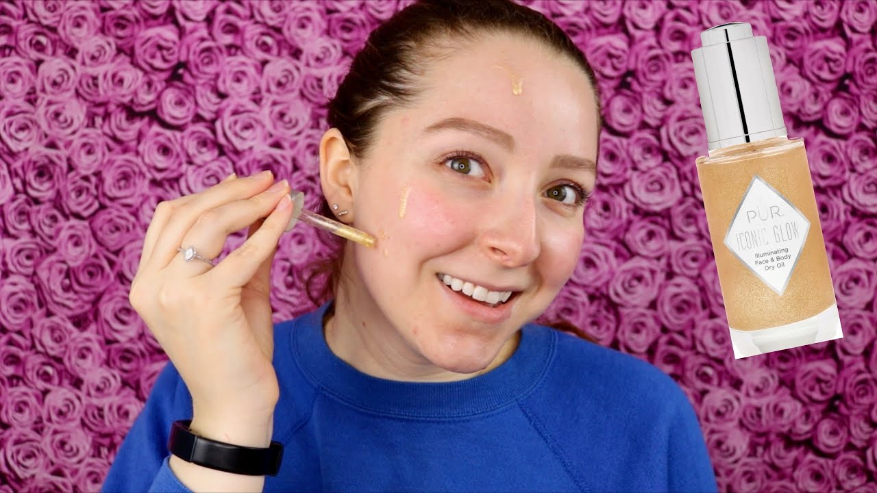 PUR Iconic Glow Illuminating Face and Body Dry Oil Review - YouTube