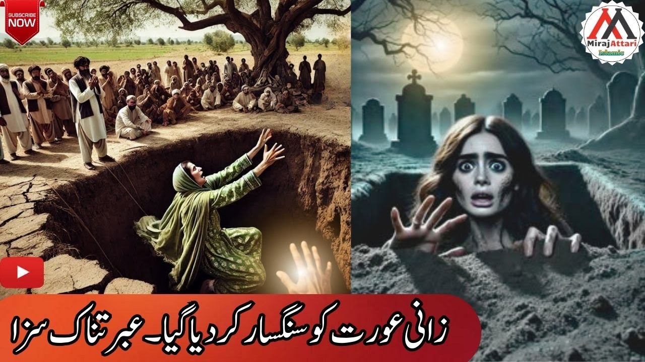 Zina Ki Saza! Aurat Ko Sangsar Kar Diya Giya? - YouTube