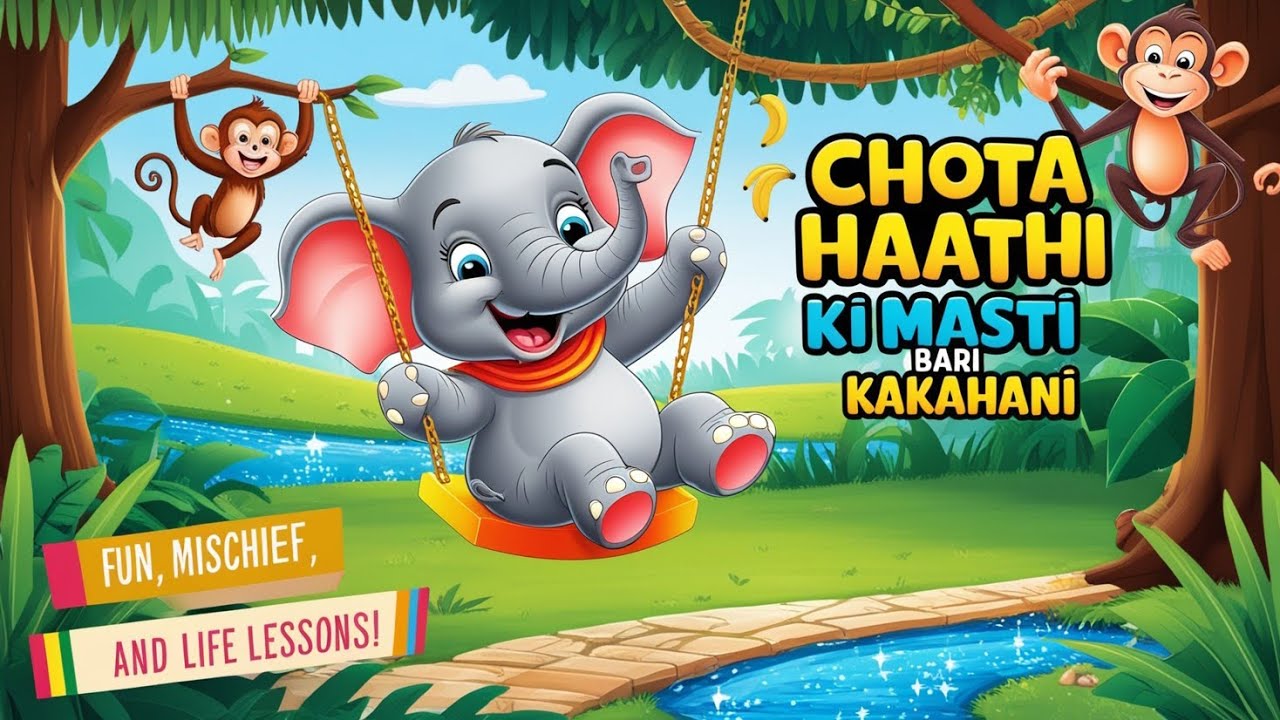 chhota hathi ki Masti Bhari kahani Little Elephant's Fun-Filled ...