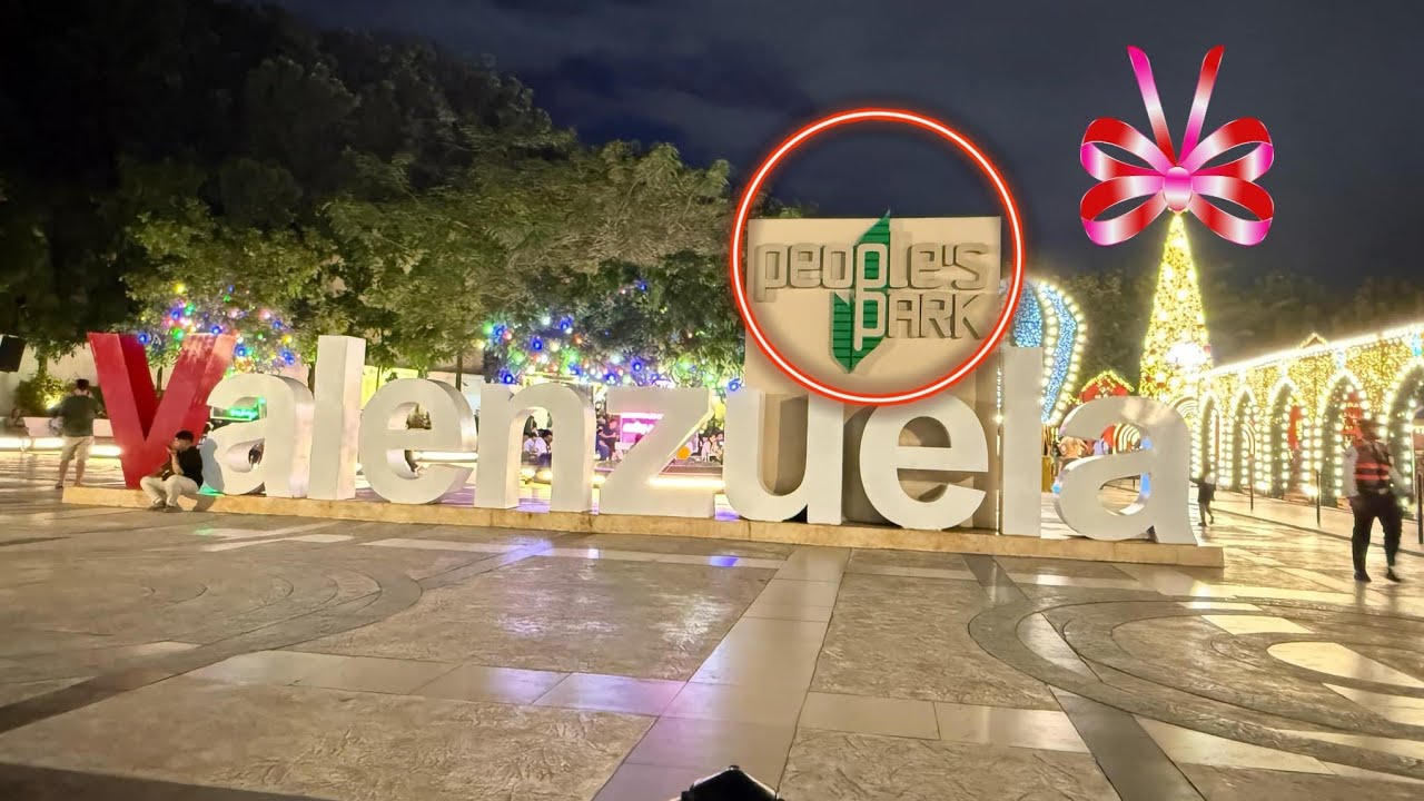 see the beauty of VALENZUELA PEOPLE'S PARK DAY AND NIGHT 😱😍 - YouTube