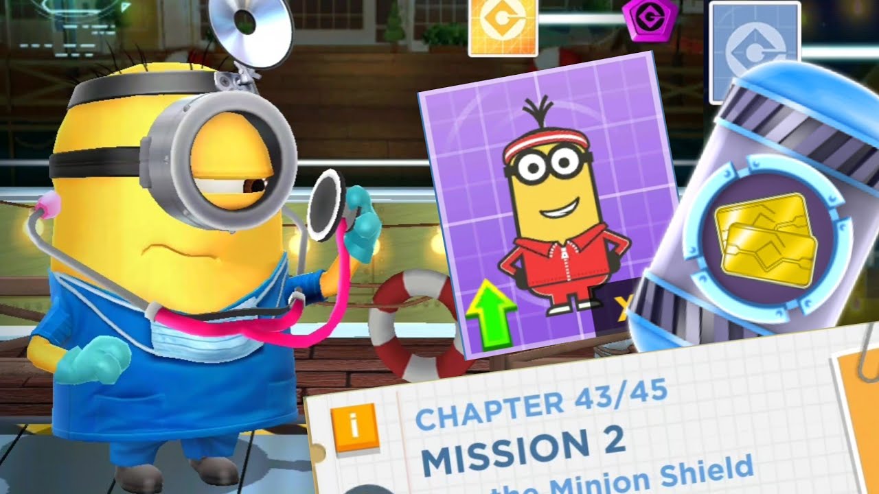 Minion Rush Doctor Carl Costume at Despicable Ops Mission 2 Chapter 43/45 minions game ...