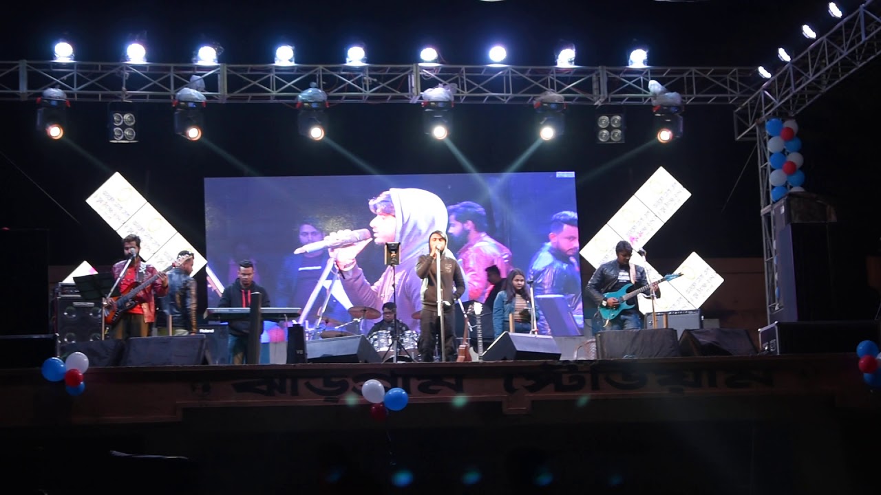 Raj Barman live concert at Jhargram - YouTube
