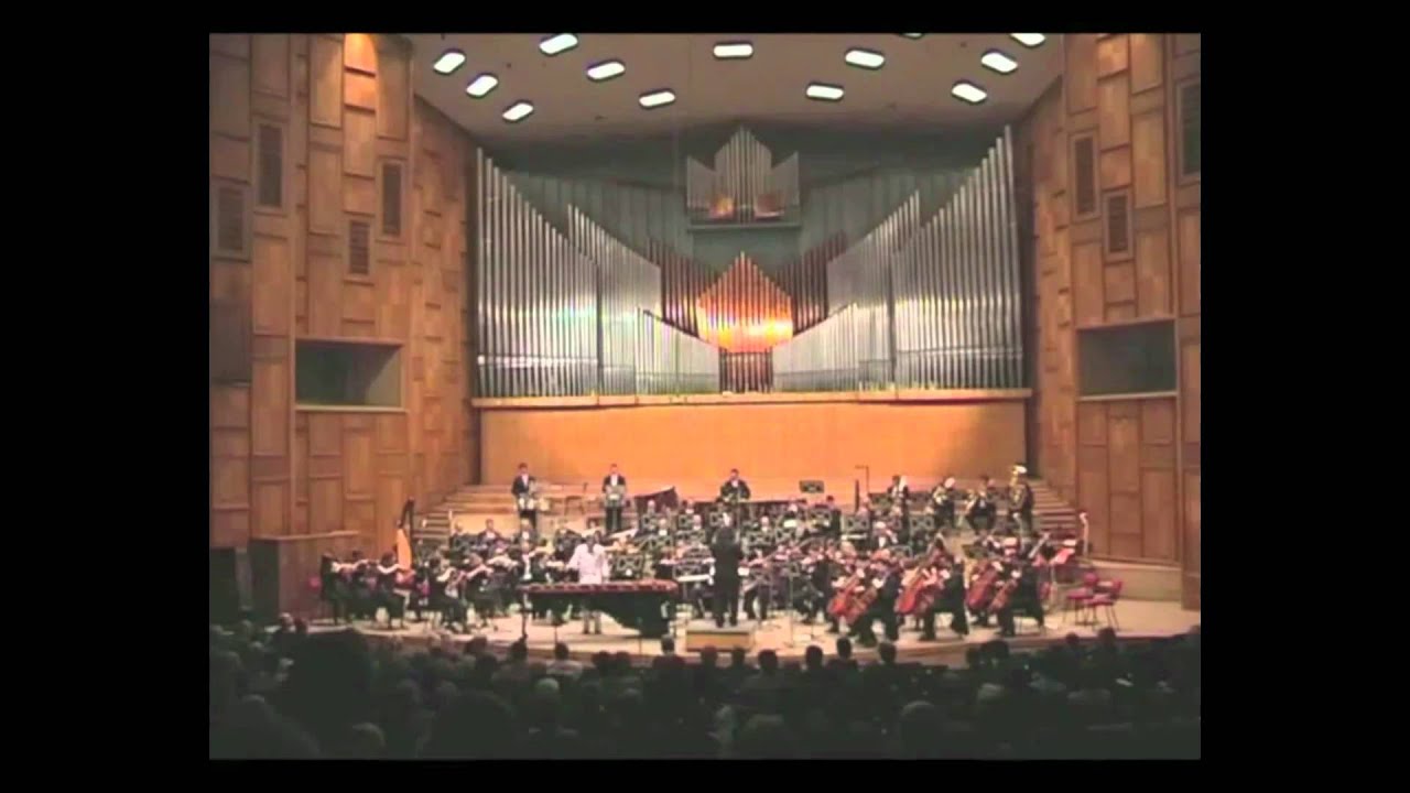 Akira Ifukube - Lauda Concertata - Bogdan Bacanu - Marimba - YouTube