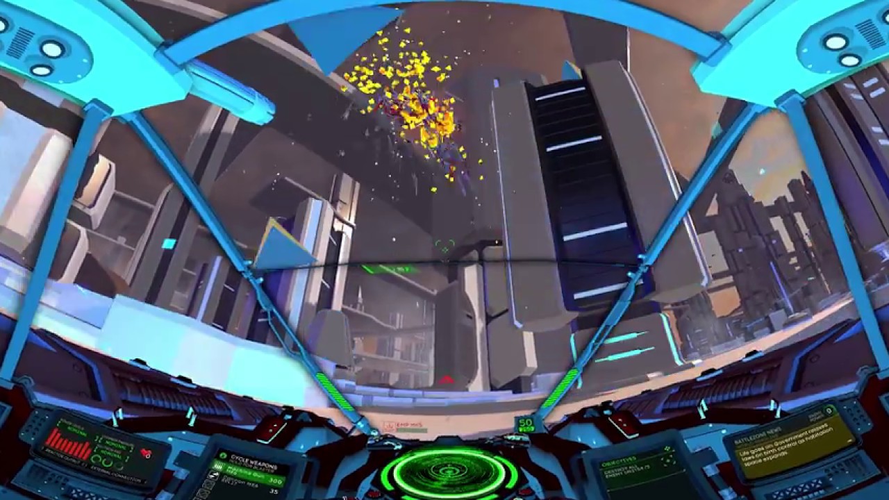 Vidéo 360° - Battlezone disponible sur PlayStation VR - Entraînement ...