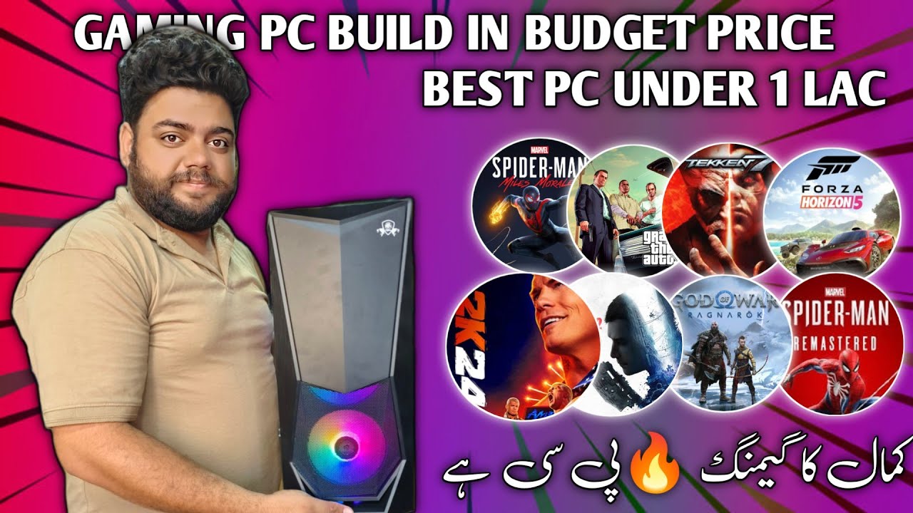 Best gaming pc under 1 lac | Amd Rx 580 best gaming Review | Best ...