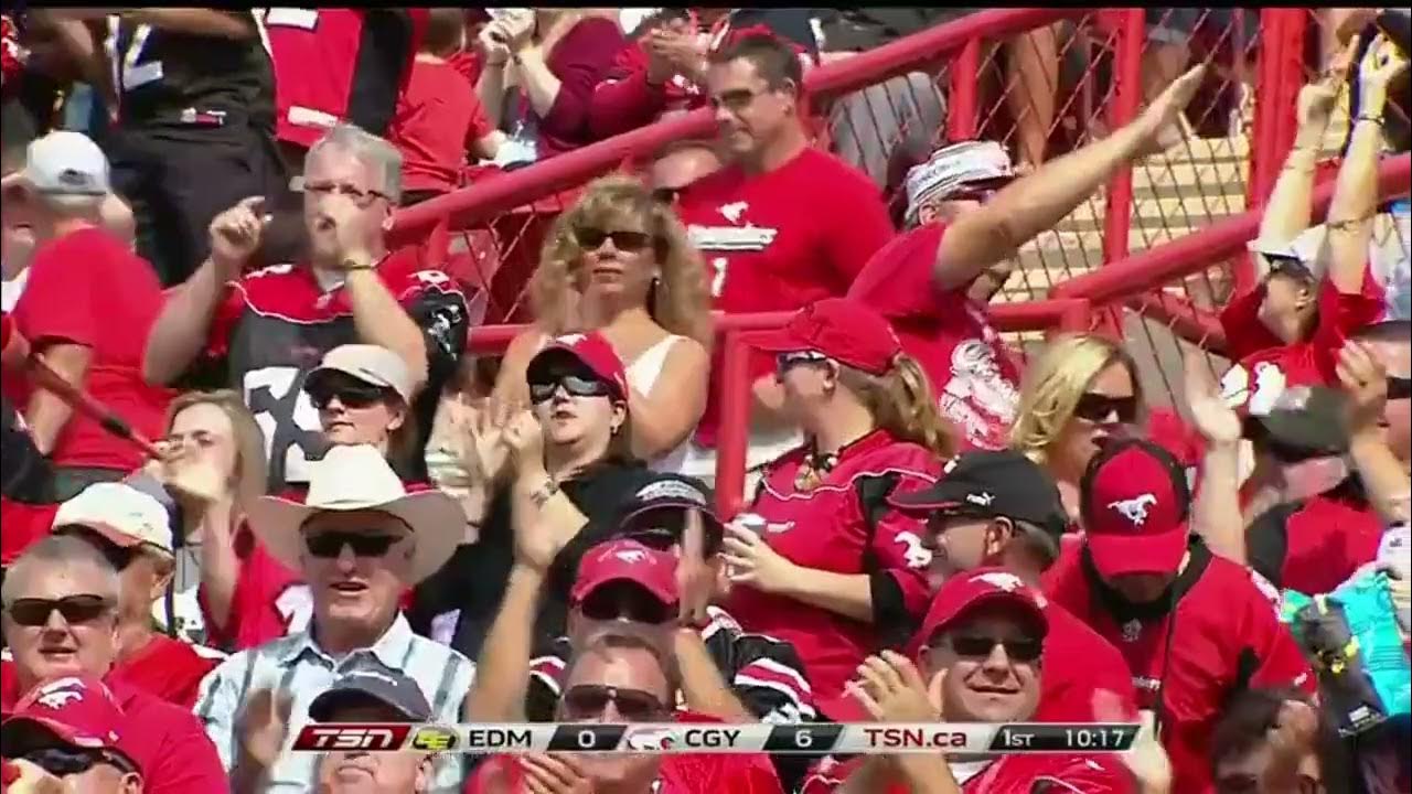 September 1, 2014 - CFL - Edmonton Eskimos @ Calgary Stampeders - YouTube