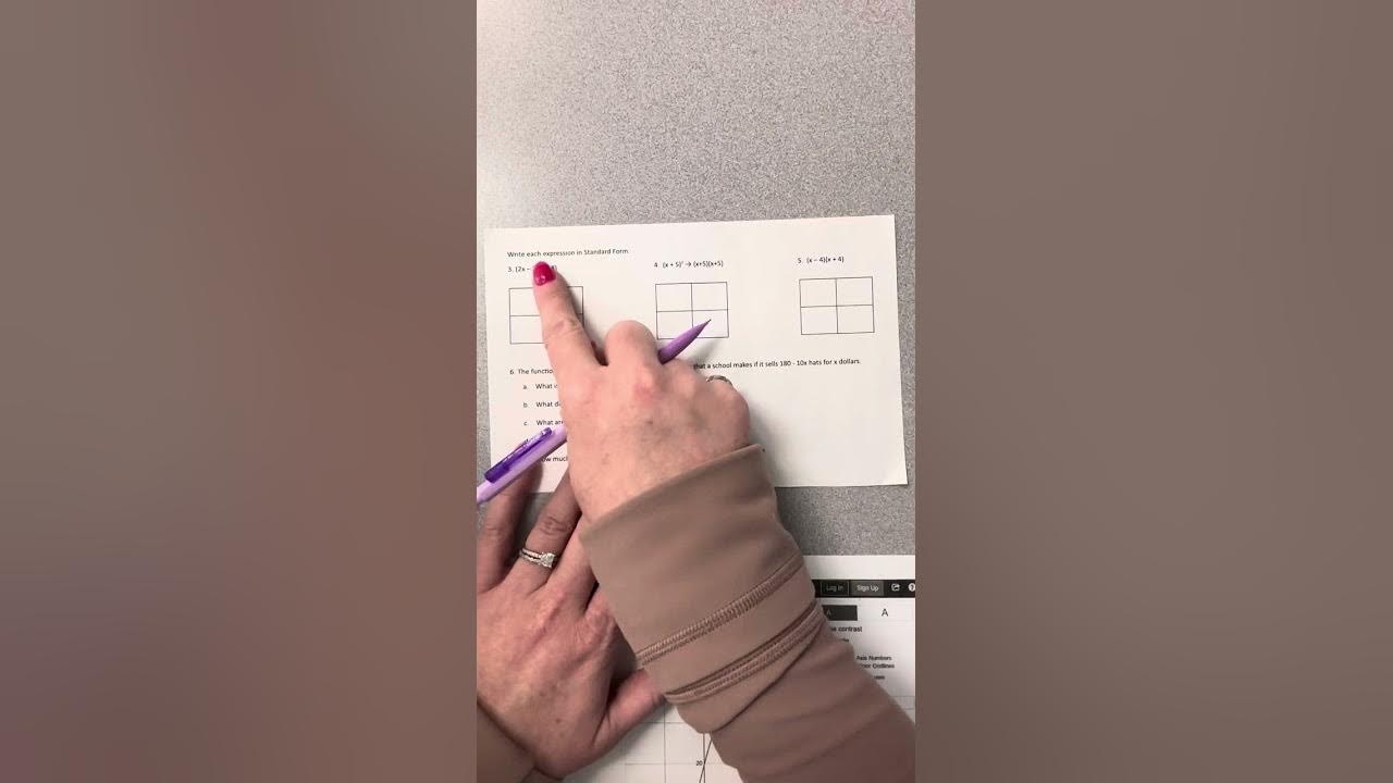 Unit 6, Lessons 1-9 Quiz Version A - YouTube