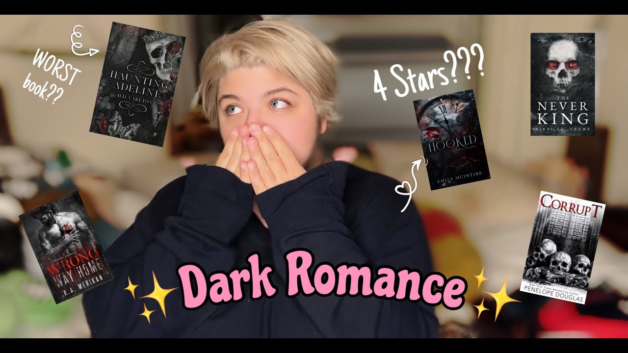 i read 5 tiktok dark romances to spice up my life - YouTube
