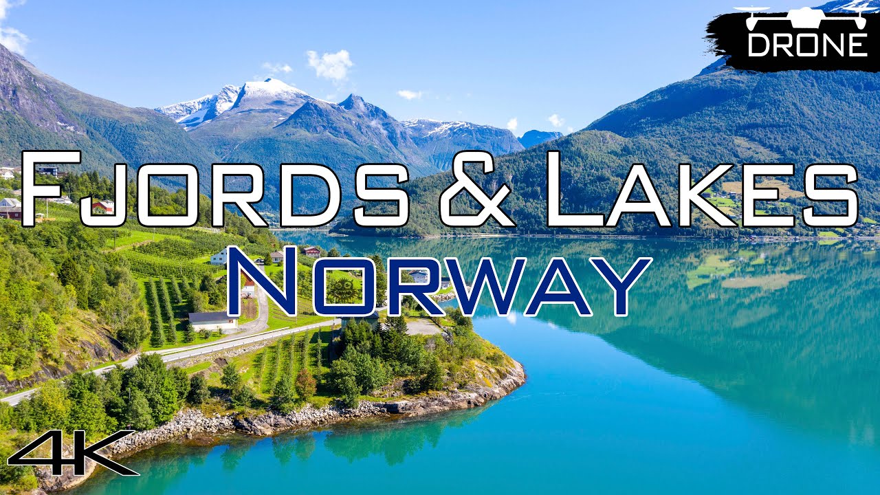 Norway, Fjords and Lakes - Cinematic Drone Video, 4k - YouTube