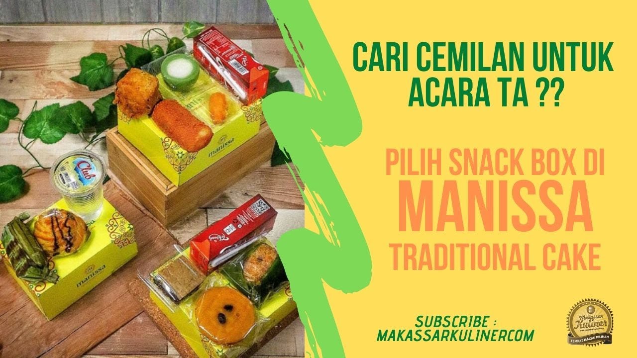 Manissa Traditional Cake , Cemilan Untuk Acara Anda - YouTube