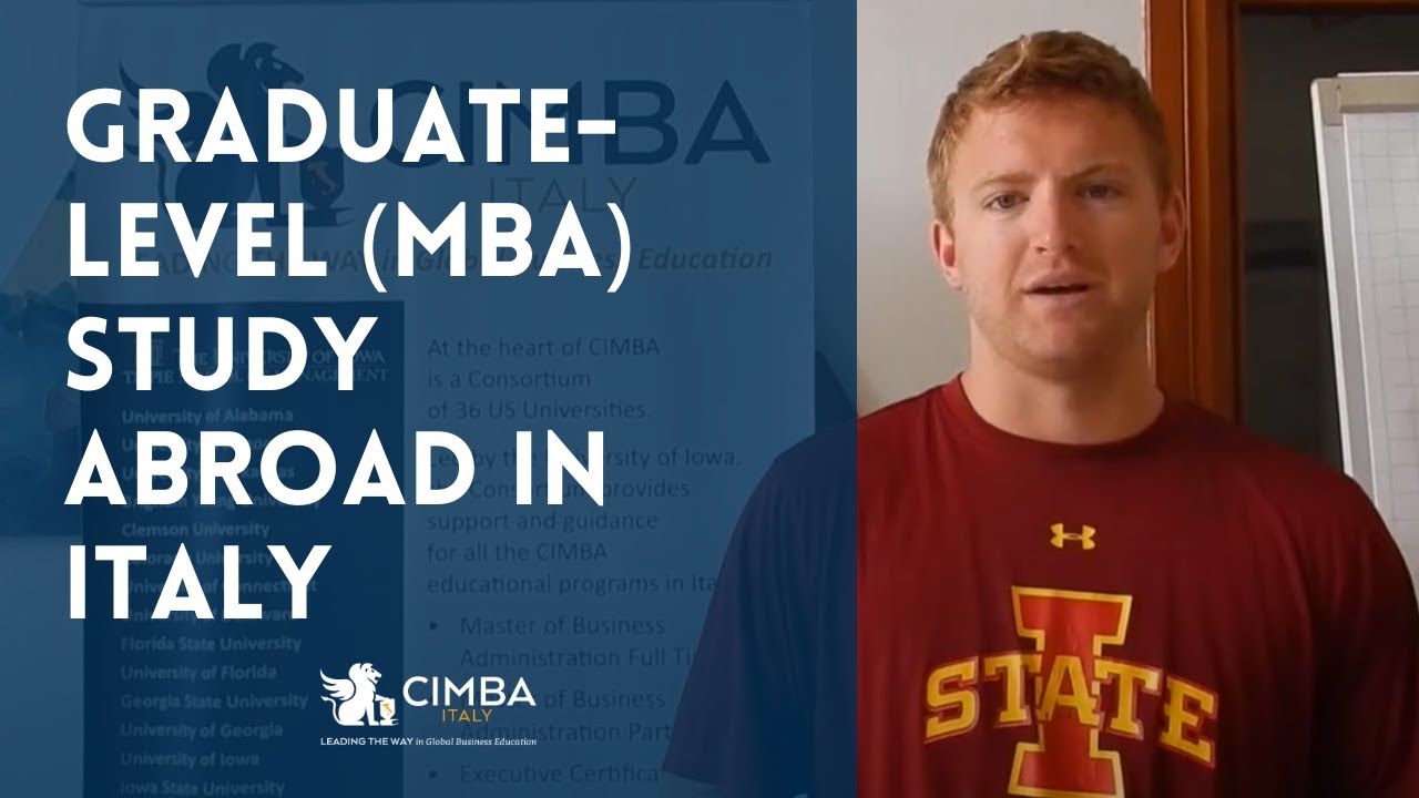 Graduate-level (MBA) Study Abroad in Italy | CIMBA Italy Study Abroad ...