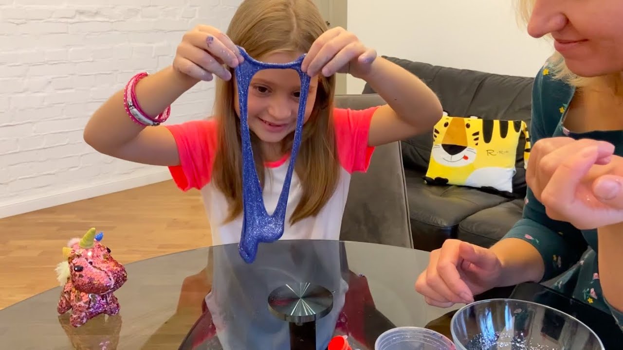 Мой первый слайм своими руками / My First Hand Made Slime / أول سلايم ...