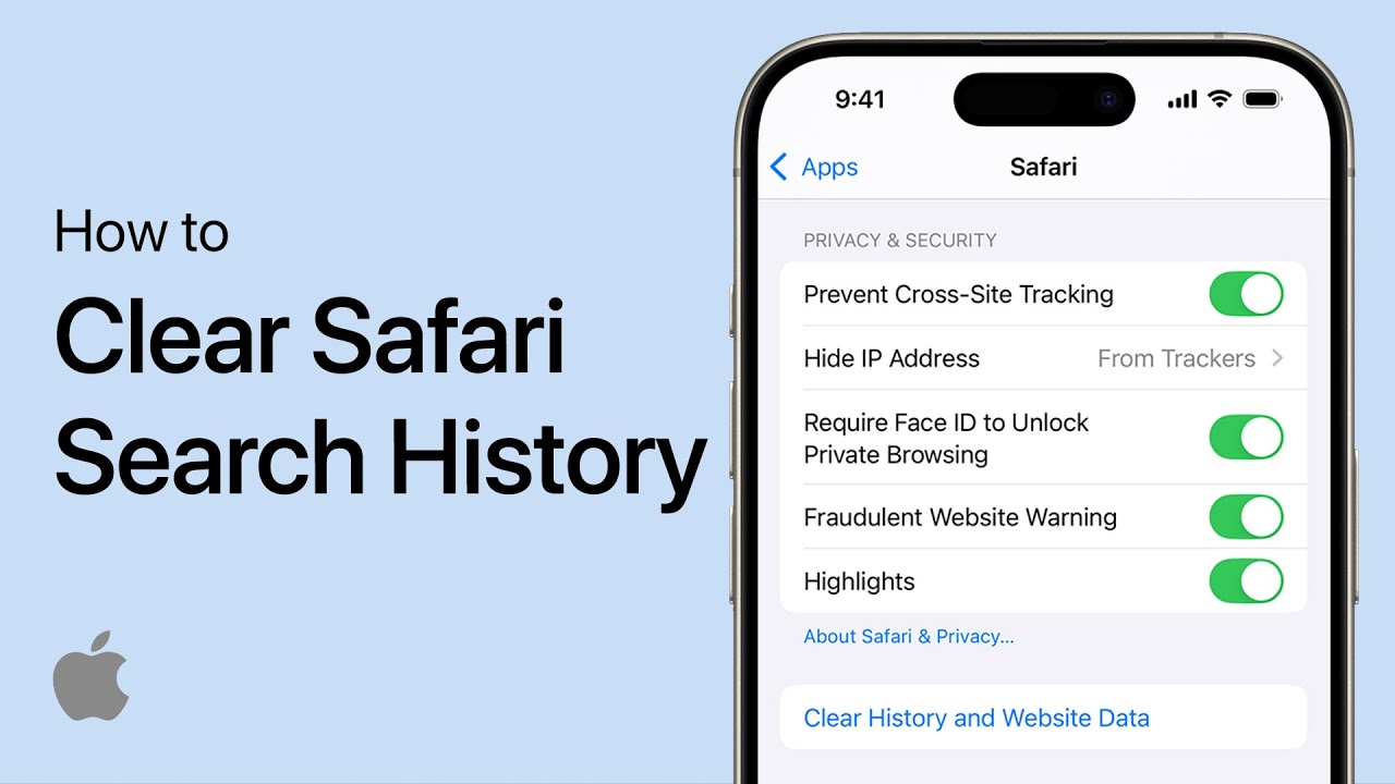 How To Clear Safari Search History on iPhone - Quick Guide - YouTube