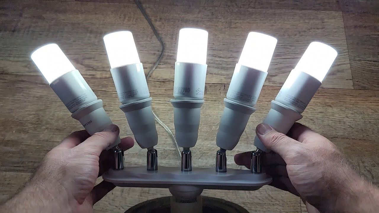 DiCUNO Light Socket Splitter 5 Way Adapter Review - YouTube
