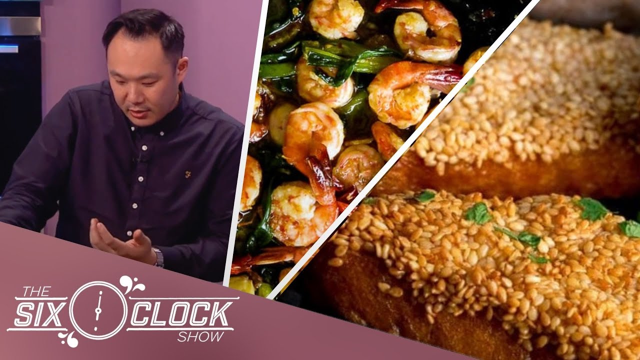 How to Perfect Sesame Prawn Toast | Kwanghi Chan | The Six O'Clock Show ...