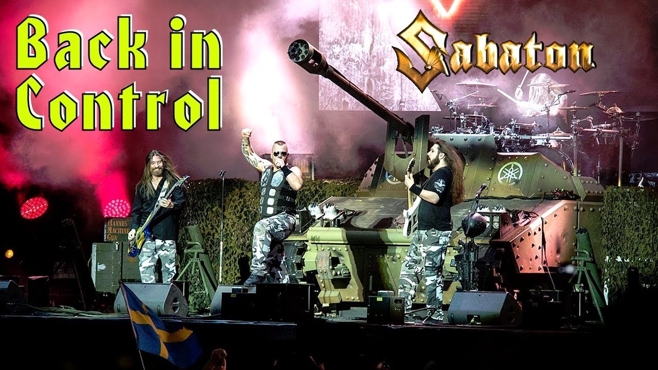 Back in Control - Sabaton, bass cover - YouTube