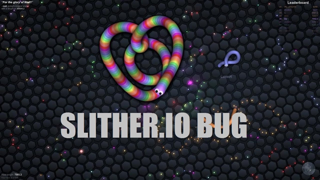 slither.io | Weird bug - YouTube
