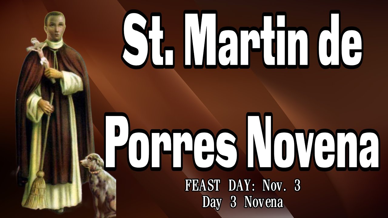 St. Martin de Porres Novena : Day 3 | St. Martin’s Love for the Poor ...