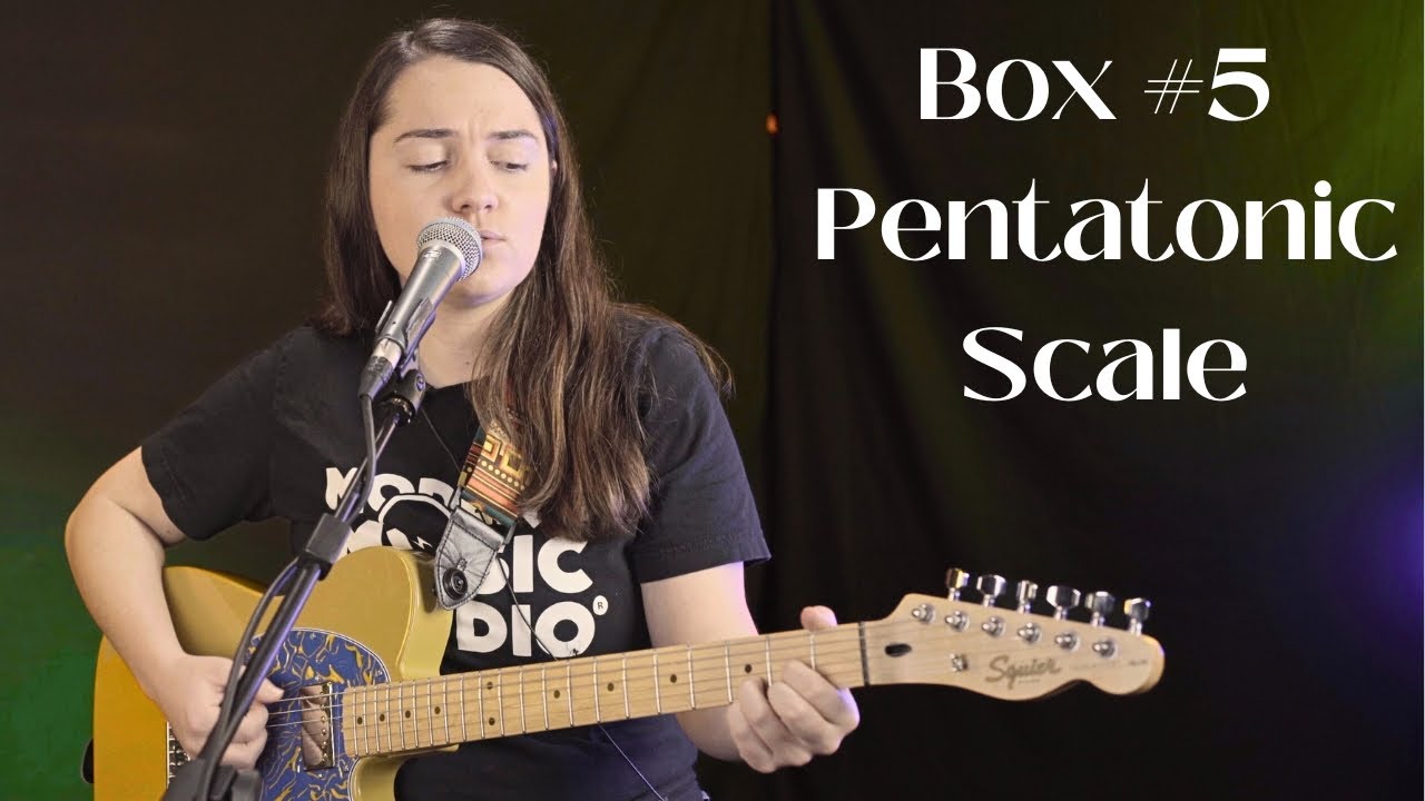 Minor Pentatonic Scale Box #5 - Guitar Lesson (A minor) - YouTube