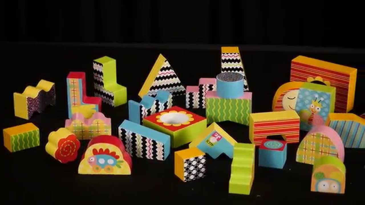 ALEX Toys Maxville Blocks 1980 - YouTube