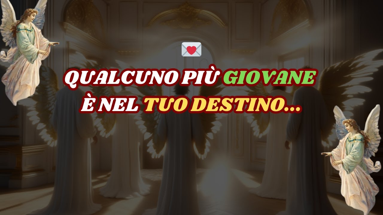 💞💌L'Angelo sta dicendo Qualcuno Più Giovane È nel Tuo Destino! Scopri... Messaggio degli Angeli ...