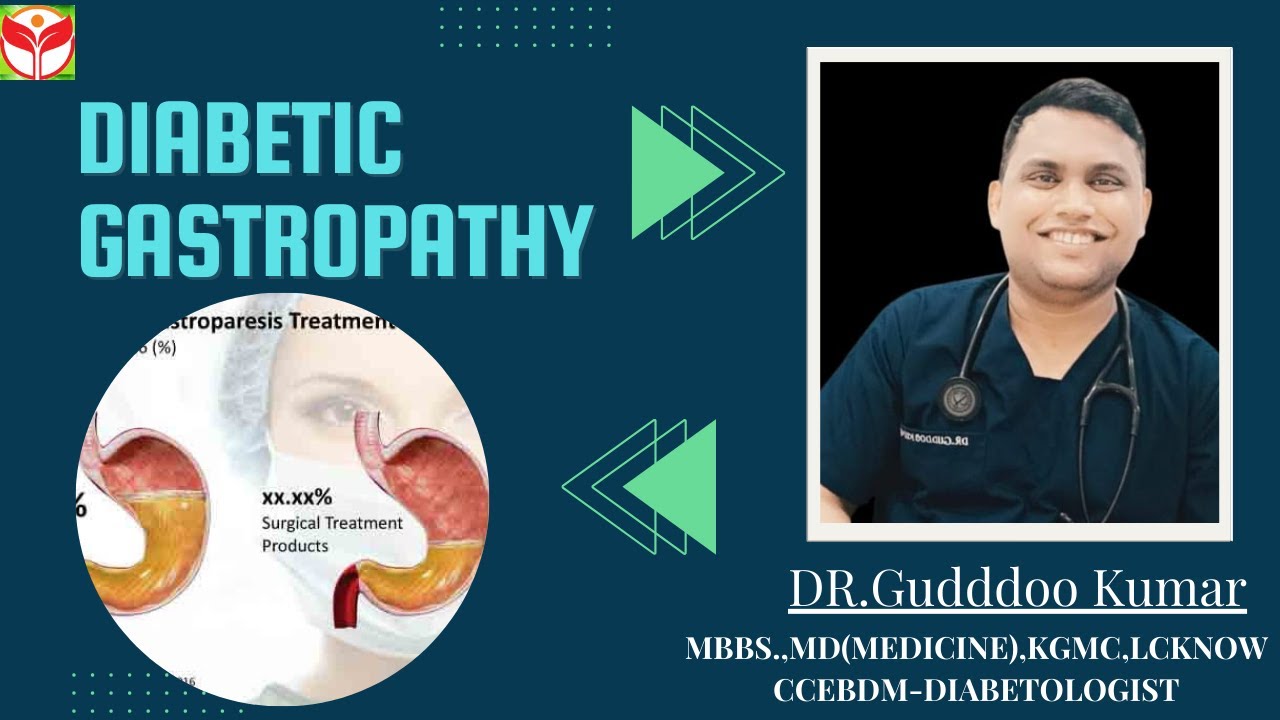 Diabetic gastropathy by- DR.Gudddoo kumar | ATMARAM | KANPUR | - YouTube